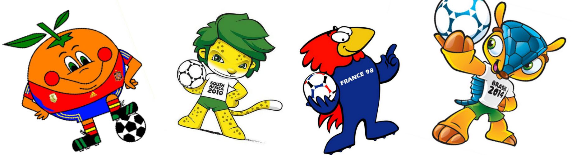 Las 10 mascotas más míticas de los mundiales de fútbol - Yo amo a las ...